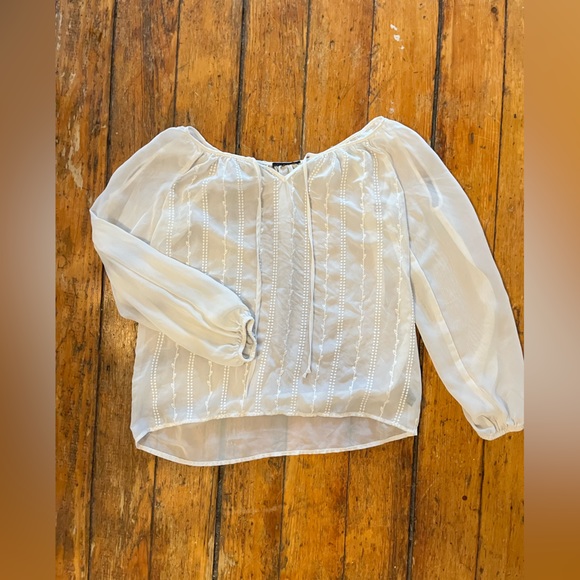 Tops | Lacey Sheer Every Day Top | Poshmark